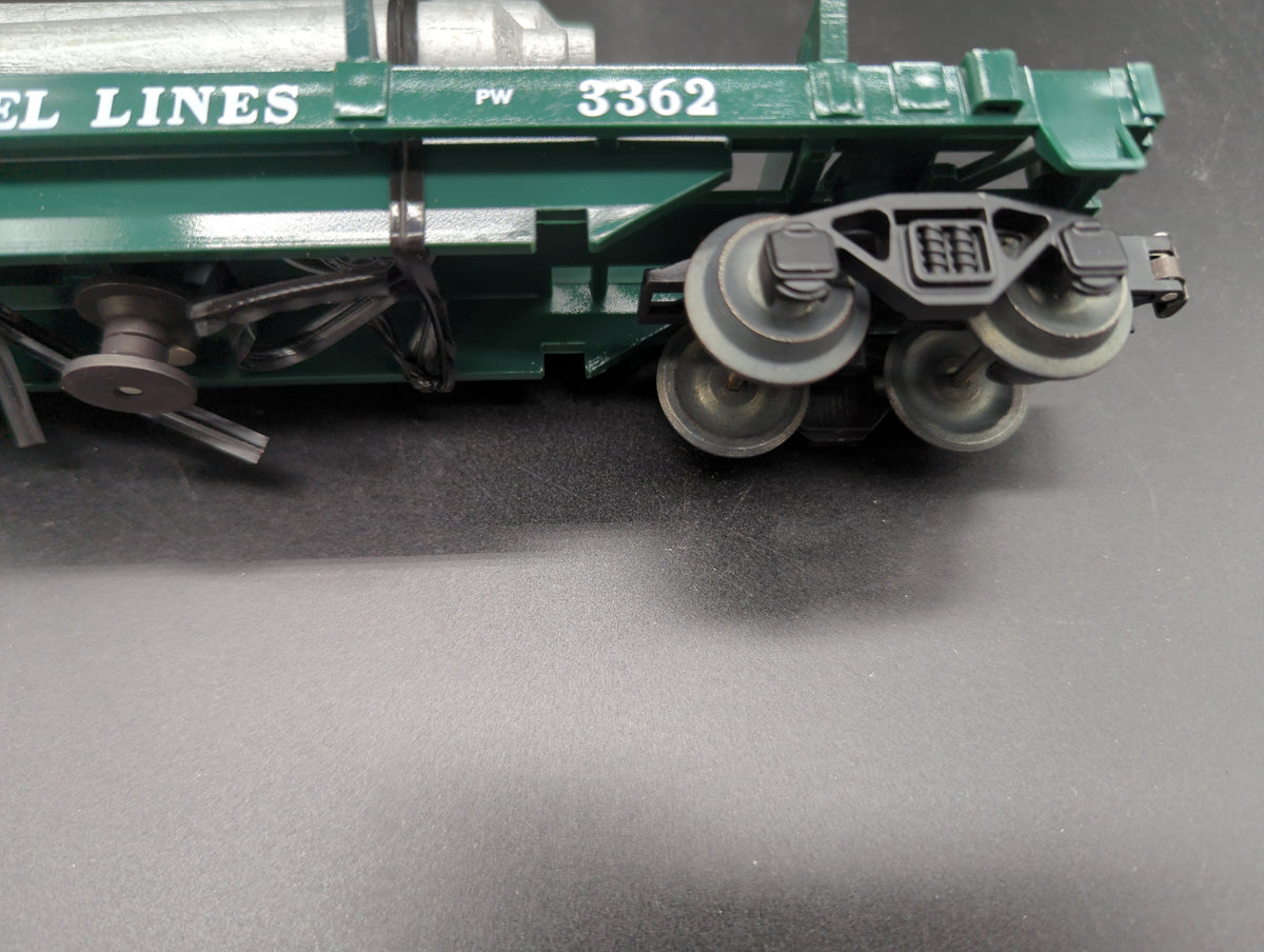 Lionel helium tank unloading car 6-19878 #3362 O SCALE Like New