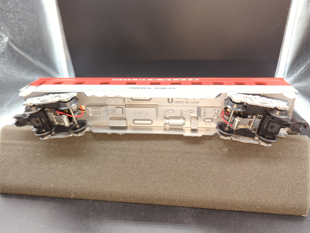 K-Line K7500 Series Golden State Imperial Terrance Passenger Car O SCA