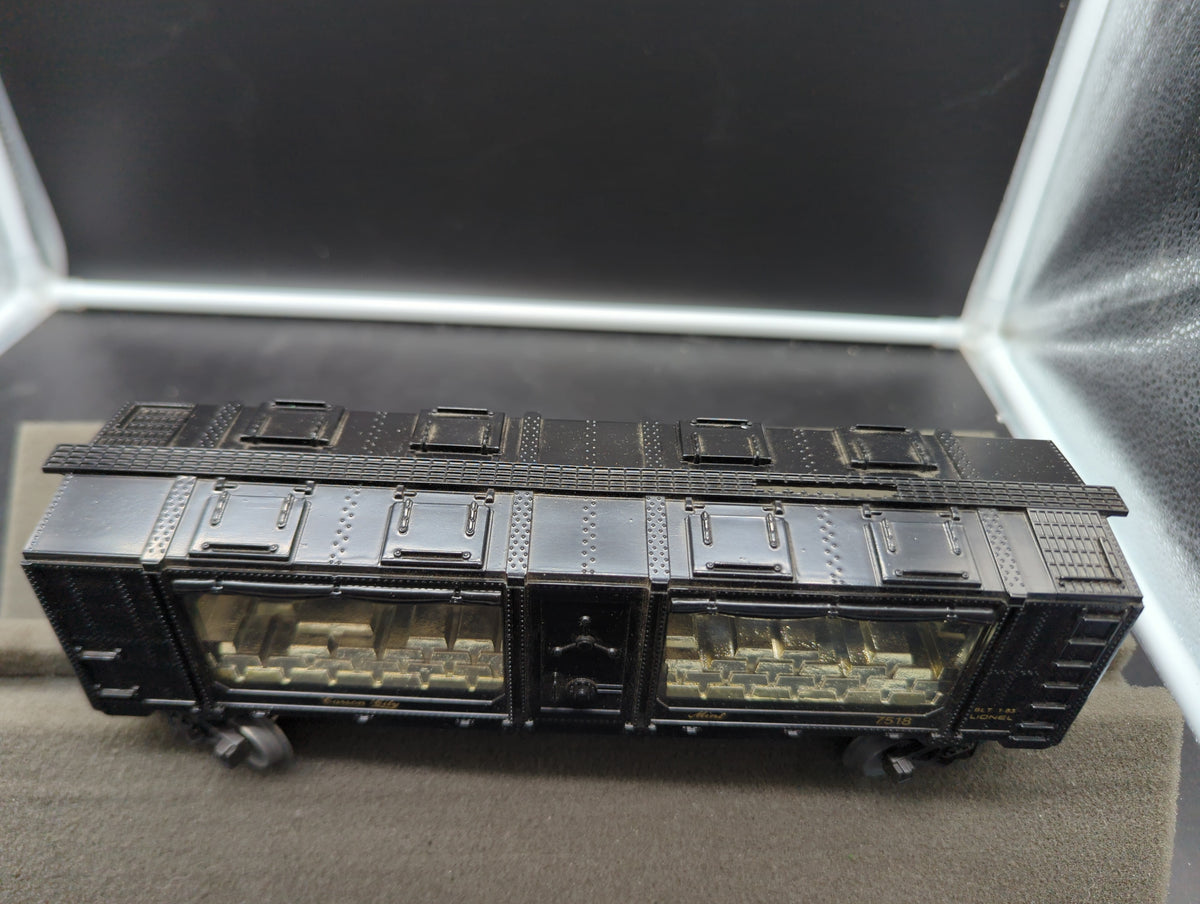 Lionel Carson City mint car 6-7518 gold bullion O gauge freight train