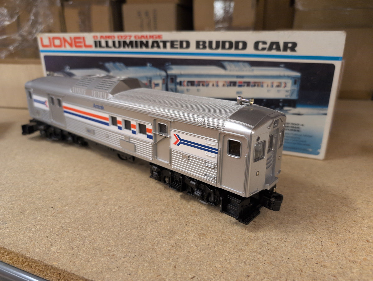 Lionel 6-8871 Amtrak RDC Budd car commuter train set O SCALE Used Exce
