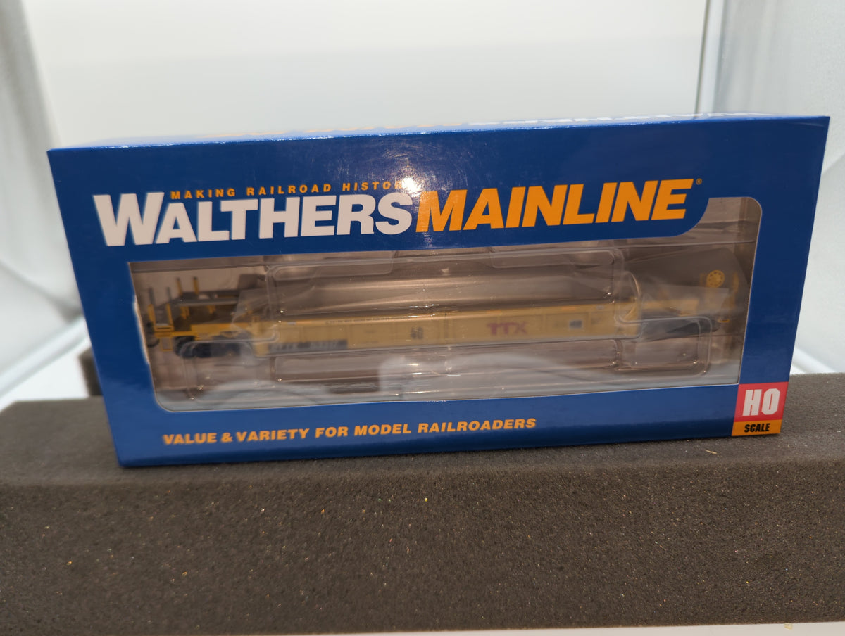 Walthers 910-8418 Thrall Rebuilt 40' Well Car - Ready to Run -- TTX DT