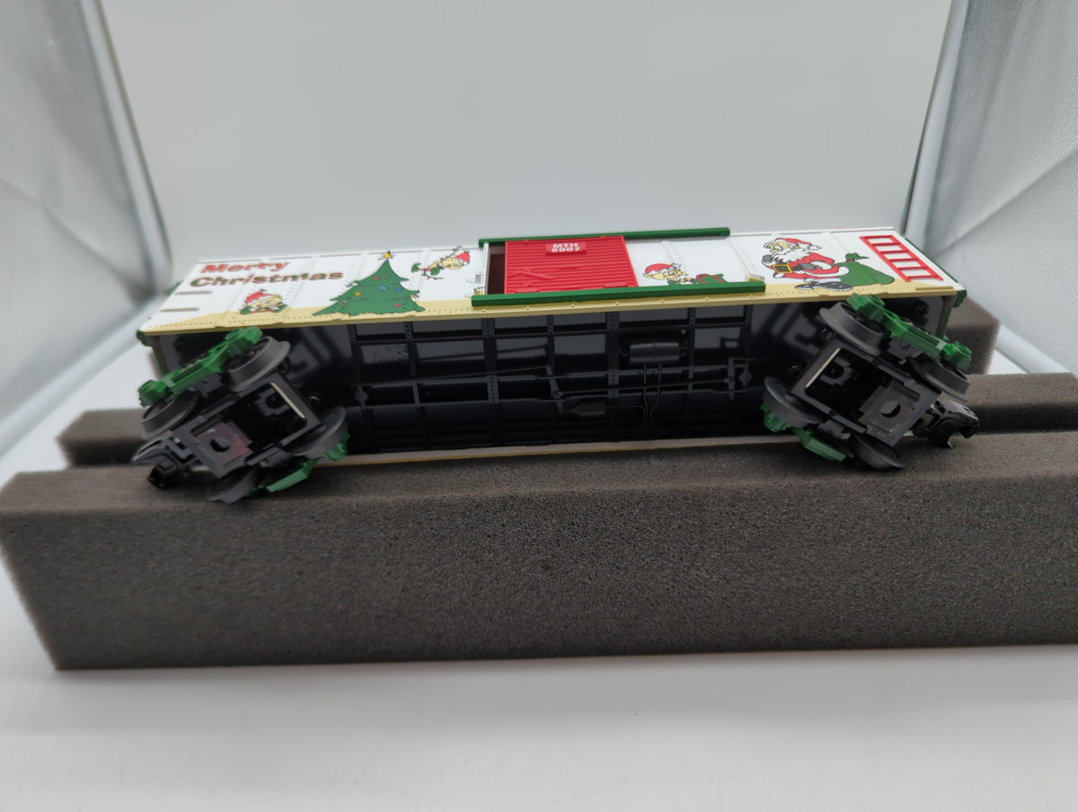 MTH Premier 20-80007G Christmas Box Car 2007 O SCALE Like New