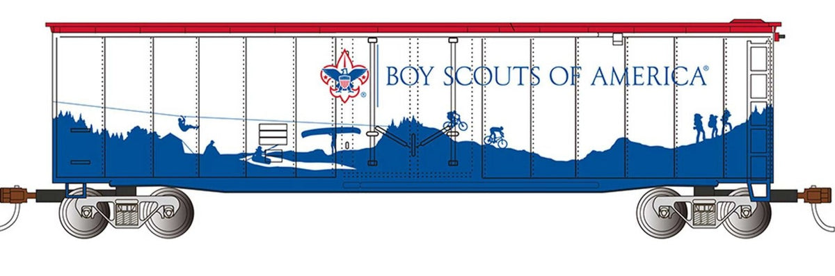Bachmann 18013 Boy Scouts of America BSA Adventure Landscape 50' Plug
