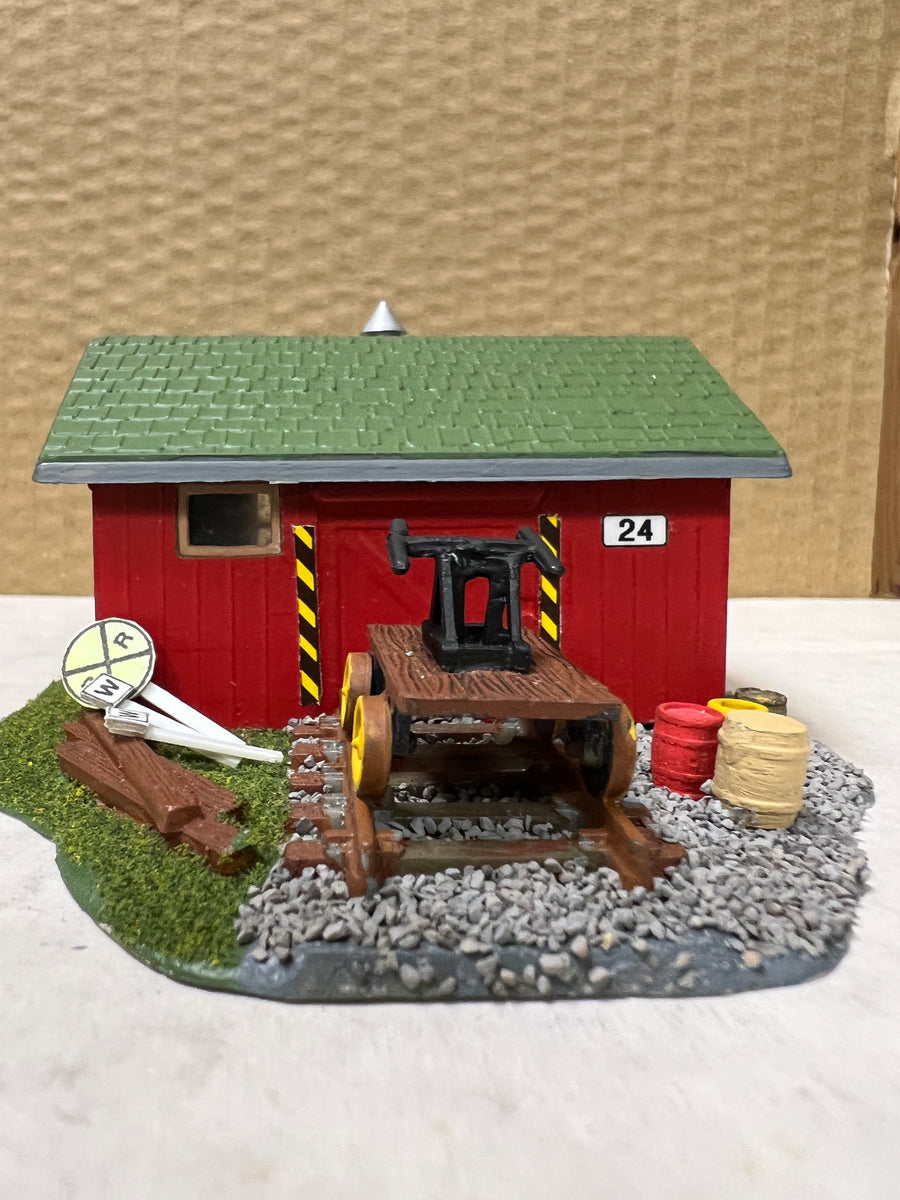 Hand Detailed Handcar Shed HO Scale SZ