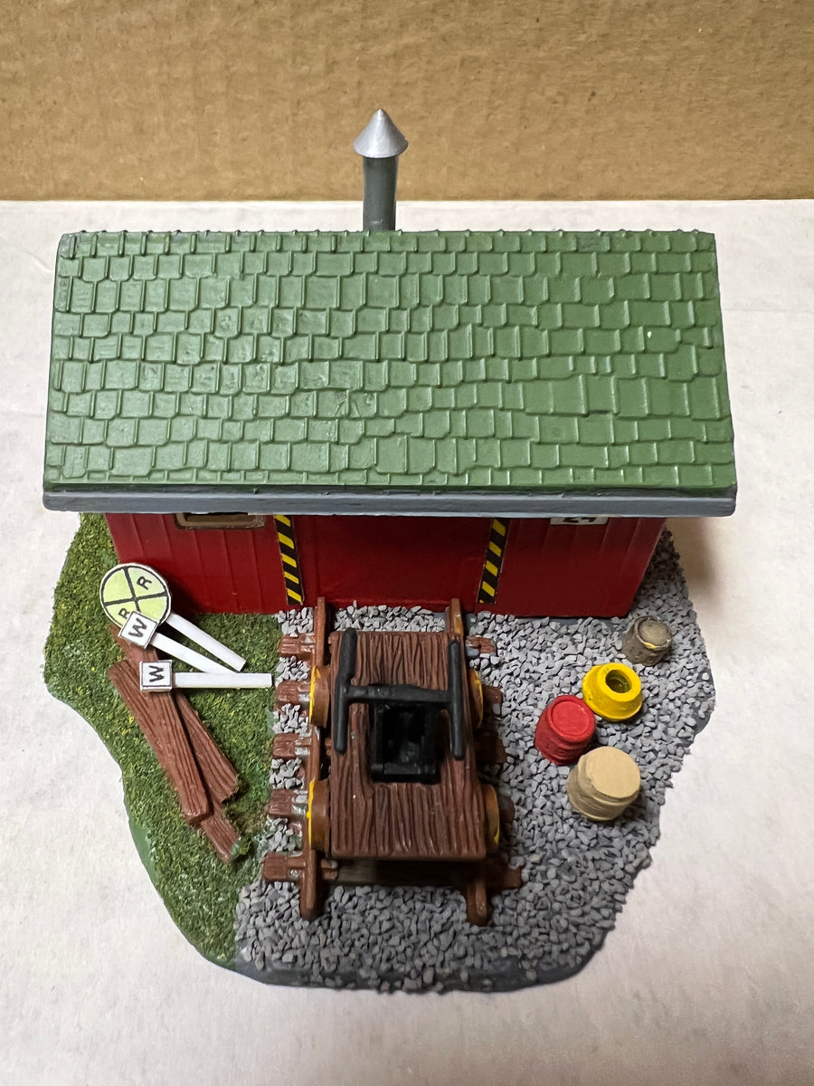 Hand Detailed Handcar Shed HO Scale SZ